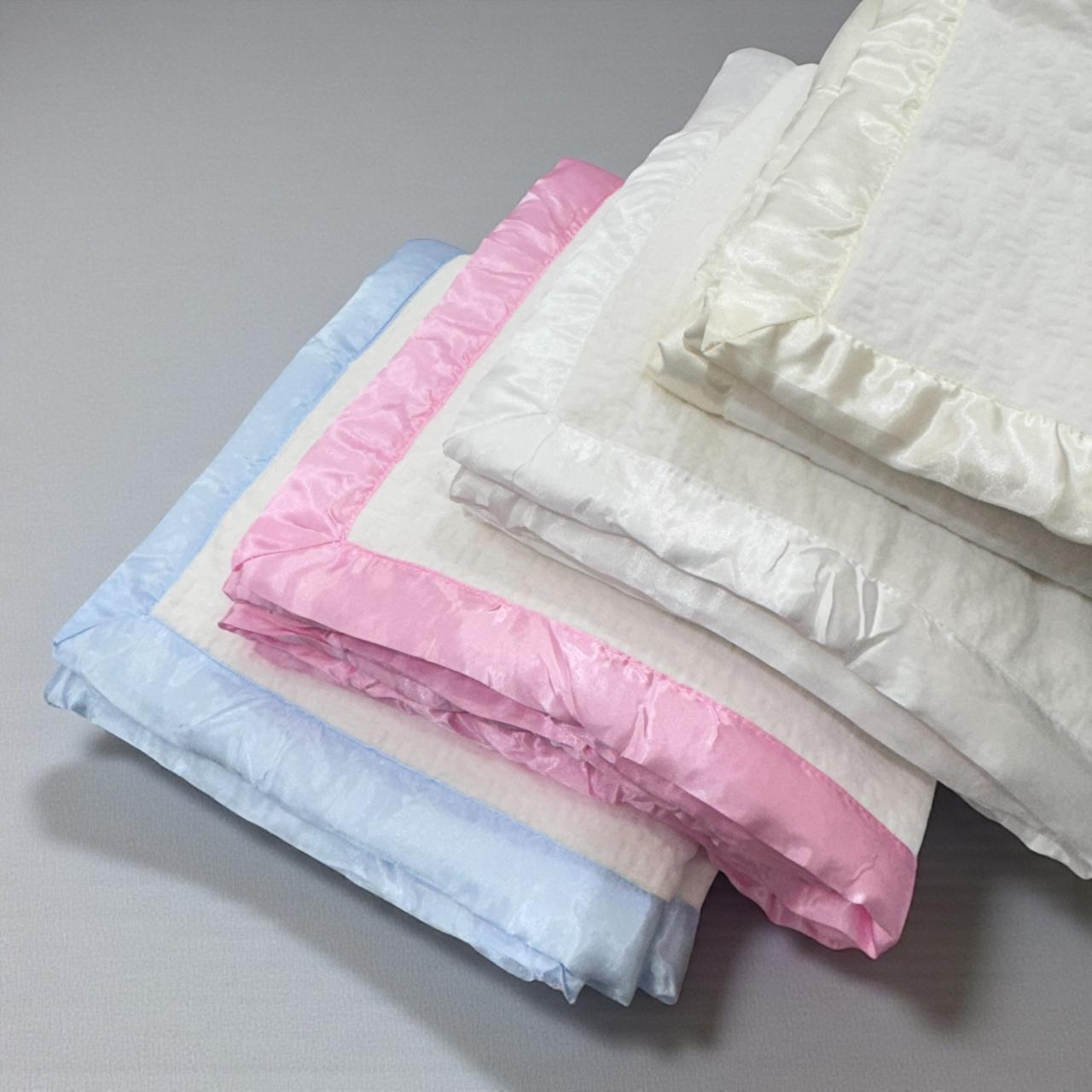 Baby Blanket - Satin Border – Rockabye